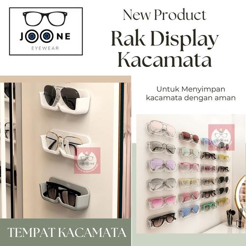 Jual Tempat Kacamata Holder Kacamata Gantung Multifungsi - Abu-abu ...