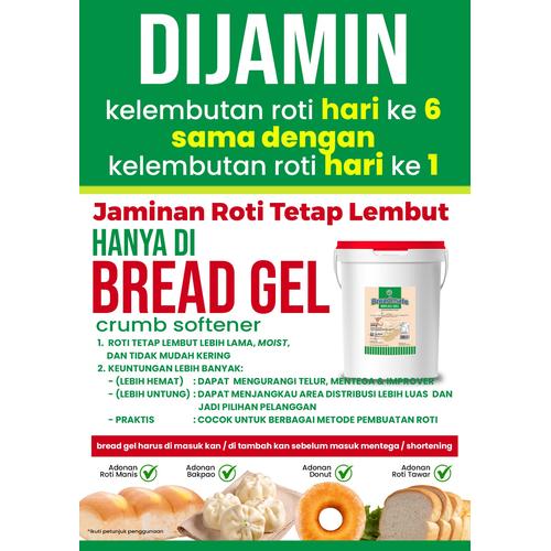 Jual Bread Gel Roti Crumb Softener Pelembut Roti Breadgel Donat - 1KG ...