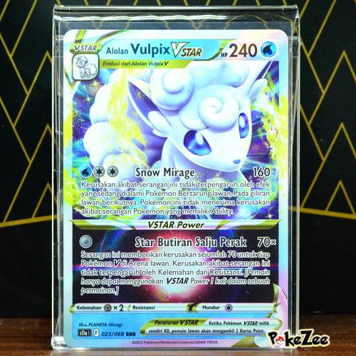 Jual Alolan Vulpix Vstar s11a 023/068 Kartu Pokemon Indonesia TCG - Kota Depok - Pokezee | Tokopedia