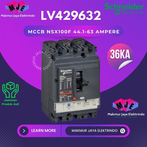 Jual MCCB 3 Phase 63 Ampere 3P 63A Breaker 36kA NSX100F Schneider ORI SNI - Jakarta Pusat ...