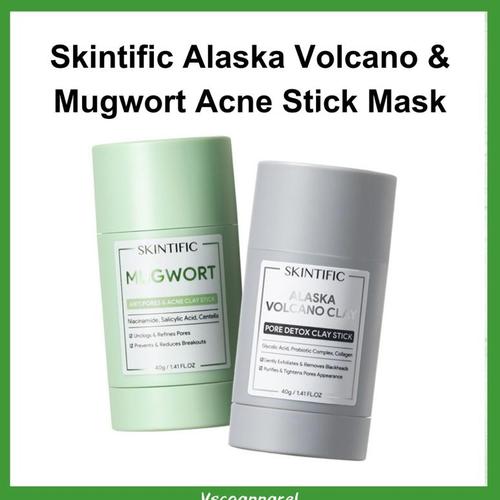 Jual Skintific Alaska Volcano & Mugwort Acne Stick Mask 40gr - Volcano ...