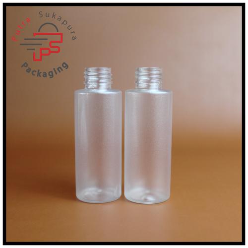 Jual botol 100ml RF frosted/botol 100ml pet diameter tutup neck 24 mm ...