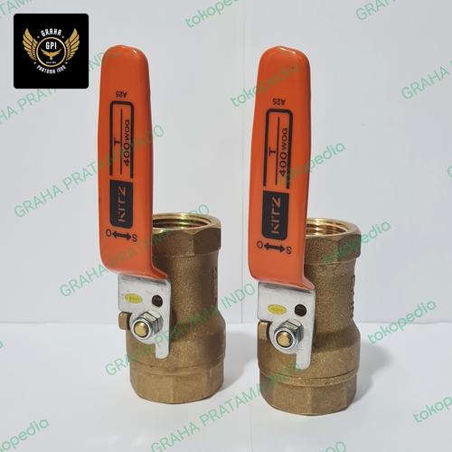 Jual BALL VALVE KITZ 1" INCH KUNINGAN 400 WOG BRASS ORIGINAL JAPAN - Jakarta Barat - GRAHA ...