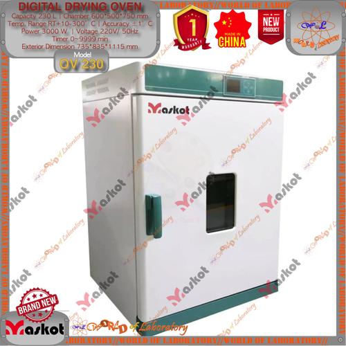 Jual MASKOT Digital Drying Oven Laboratory 230 Liter, Model OV-230 ...