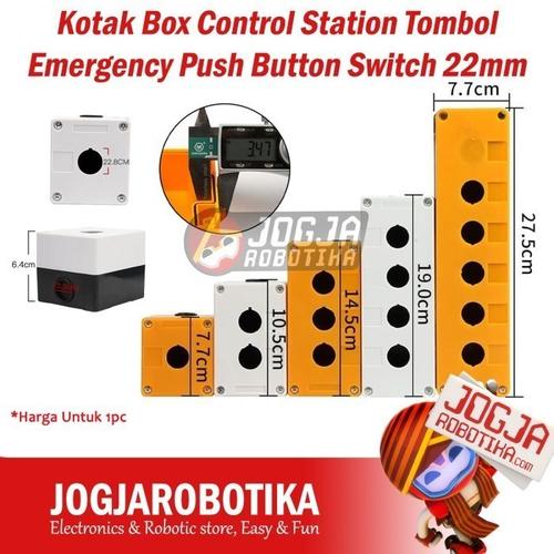 Jual BX1/2/3/4/5-22 Box Control Station Tombol Emergency Push Button ...