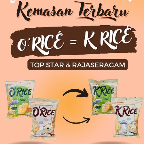Jual K Crackers Rice Delfi Orion Krekers Beras K'Rice Krice Seaweed K ...