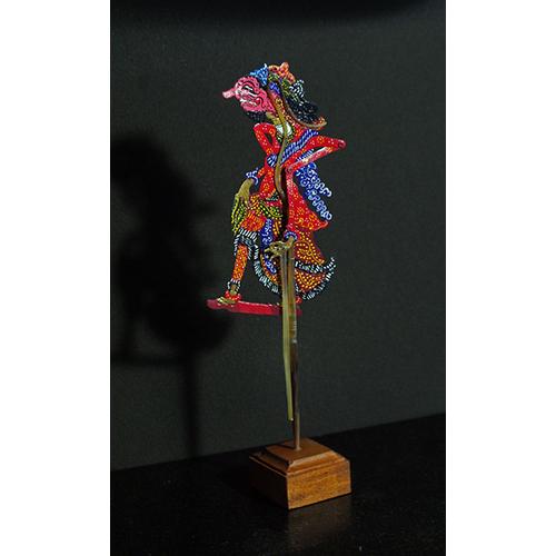 Jual Wayang Kulit Ukuran Mini, Durna, Drona, tinggi dengan gagang 28cm ...