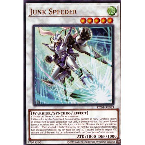 Jual Junk Speeder | Varian Rarity | Yugioh AE RC04-AE033 - SUPER RARE - Jakarta Barat - Carttu ...