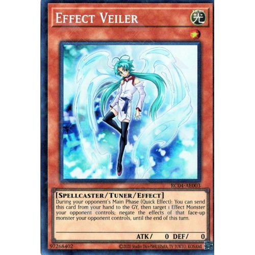 Jual Effect Veiler | Varian Rarity | Yugioh AE RC04-AE003 - SECRET RARE ...