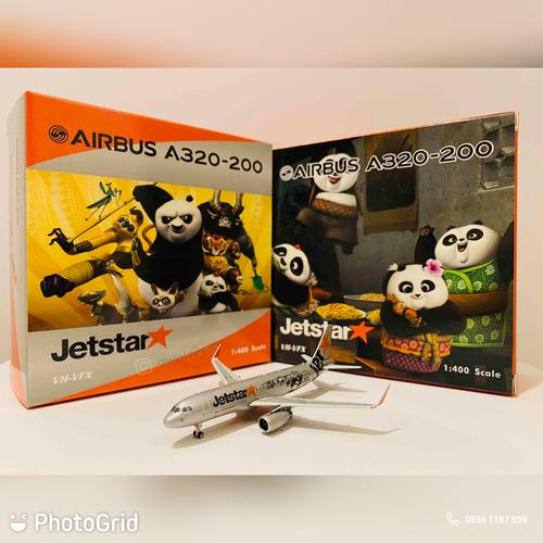 Jual Jetstar A320 VH-VFX Kungfu Panda Phoenix 1:400 - Jakarta Barat ...