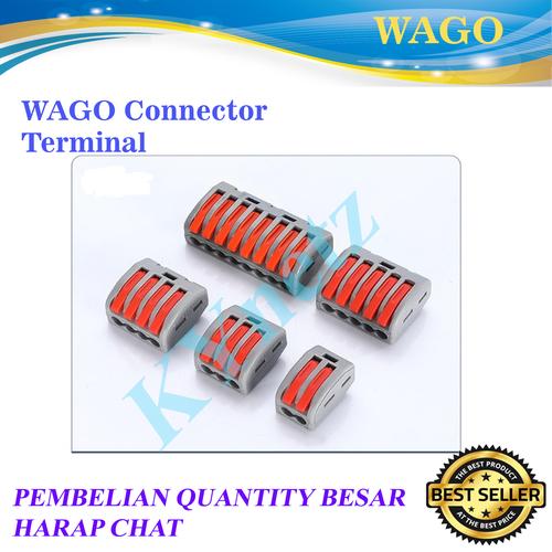 Jual Konektor Kabel wago PCT-212 / 213 / 214 / 215 Wire Connector ...