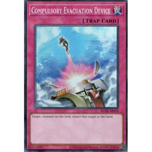 Jual Compulsory Evacuation Device | Varian Rarity | Yugioh AE RC04 ...