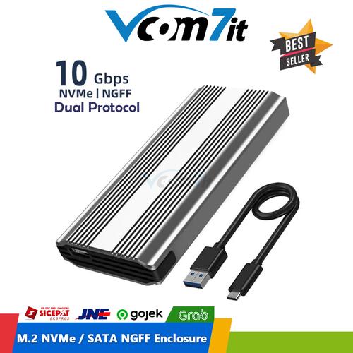 Jual Casing M.2 NVMe SSD Type C To USB 3 ADAPTER PORTABLE ENCLOSURE M2 ...