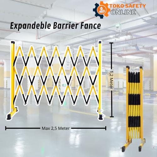 Jual Expandable Barrier Fence / Pagar Pembatas Fence - Barrier Fence ...
