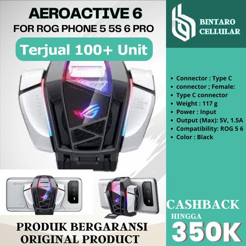 Jual Aeroactive Cooler For Asus ROG Phone 6s 6 5s 5 Pro Original - NEW ...