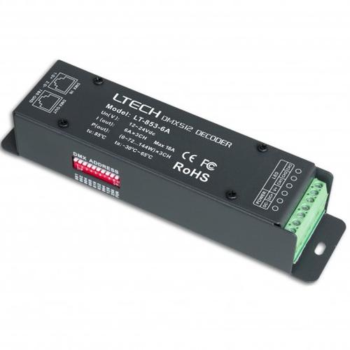 Jual LTECH LED Decoder DMX 3x6A LT-853-6A - Kota Tangerang - SUKSES ...