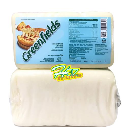 Jual Keju Mozarella Greenfields 1 Kg | Mozarella Cheese Greenfields ...