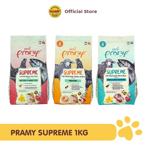 Jual PRAMY Supreme | Cat Food | Dry Food | Makanan Kucing Kering 1kg ...
