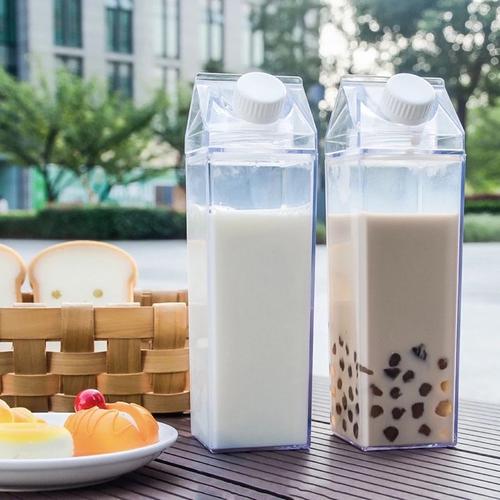 Jual Kotak Botol Bootle Minum Jus Air Portable Tumbler Susu Transparan ...