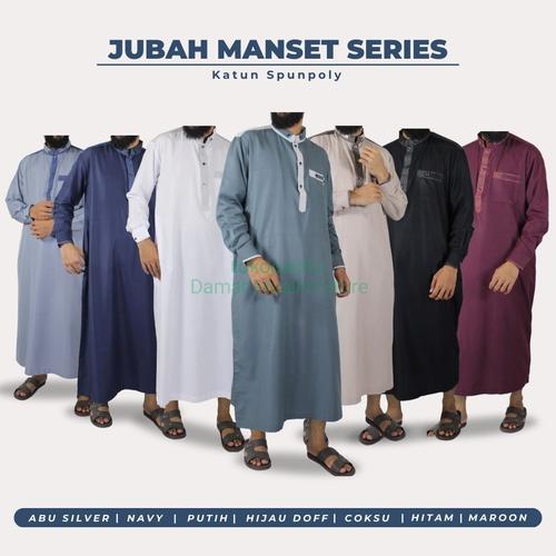 Jual Baju Gamis Pria Dewasa Jubah Laki Muslim Zain Manset Berkancing ...