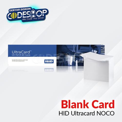 Jual Ultracard HID Noco Blank ID Card CR-80 Kartu PVC Isi 500 Pcs 81754 ...