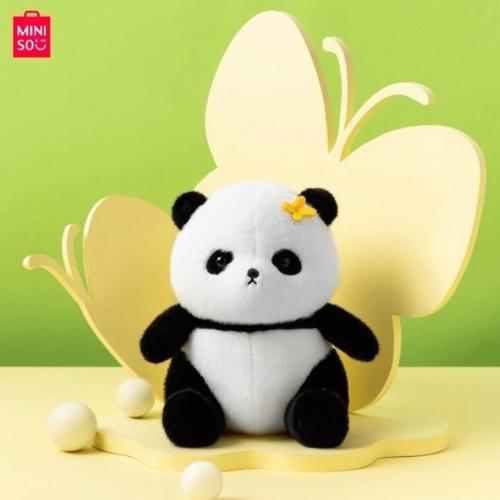 Jual Boneka Panda Lucu - MINISO China Panda Series Sitting Panda Plush ...