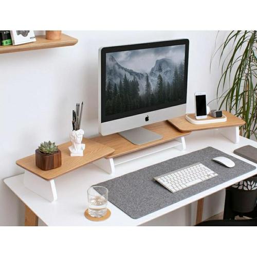 Jual Meja Monitor Aesthetic, Stand monitor Elegan, Stand Monitor Imac ...
