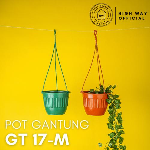 Jual HIGH WAY - Pot Gantung GT-17 Plastik Premium + Tali Tebal Kokoh ...