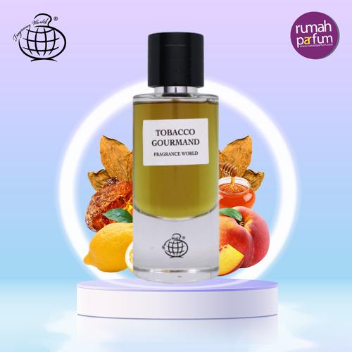 Promo Parfum Pria Wanita Fragrance World Tobacco Gourmand Unisex 80 ML ...