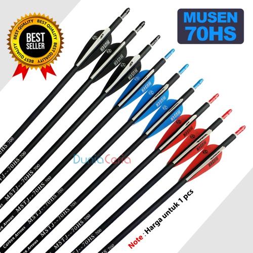 Jual Anak Panah Arrow Musen Mix Carbon Fiber 7mm Spine 700 MSTJ-70HS - Blue White - Kota Bekasi ...