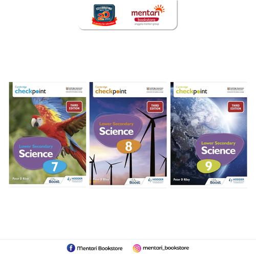 Jual Hodder Cambridge Checkpoint Lower Secondary Science 3rd Edition ...