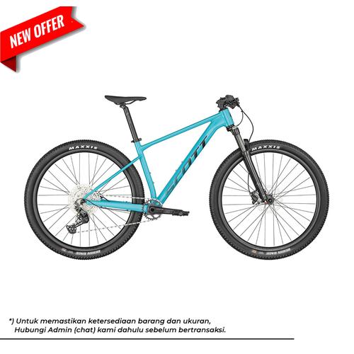 Jual Sepeda Gunung MTB Scott 23 Scale 980 Aqua Blue Black - L - Kab ...