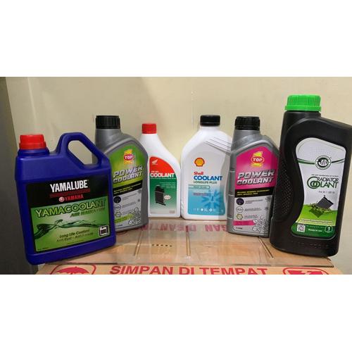 Jual Air Radiator Coolant Warna Hijau & Merah isi 500ML, 900ML, 1L , 4L ...