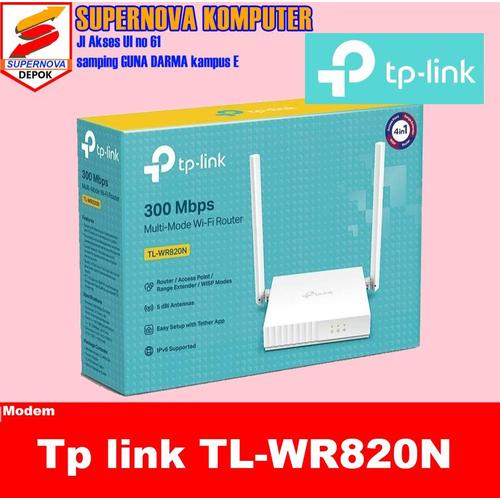 Jual WIFI-ROUTER 300MBPS TL WR820N - Jakarta Pusat - SUPERNOVA COMPUTER ...