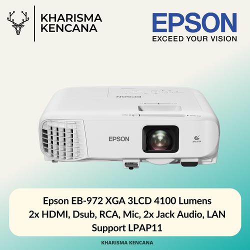 Jual Epson EB-972 XGA 3LCD Projector 4100 Lumens 17.000 Hours - Kota Malang - kharismakencana ...