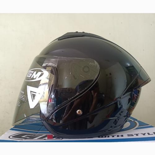 Jual GM G1 SOLID ORIGINAL | ALL VARIAN | HELM MOTOR HALF FACE GM G - 1 ...