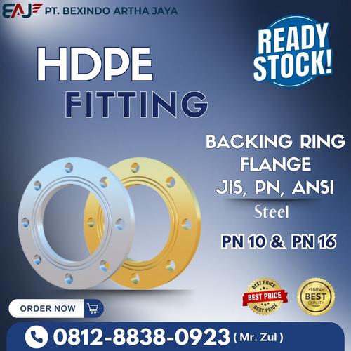Jual Flange Galvanis / Backing Ring Flange Pipa HDPE Jis 10k - 2,3,4,5Inch - 4"DN110 - Jakarta ...
