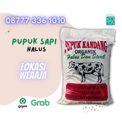 Jual Pupuk SAPI Halus Fermentasi Organik Steril Suplayer KANDANG Buah ...