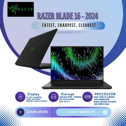 Jual RAZER BLADE 16 2024 I9-14900HX 16GB 1TB RTX 4070 8GB OLED QHD+ ...