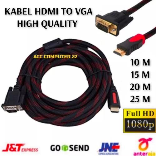 Jual KABEL HDTV TO VGA 15 METER - Jakarta Barat - TOP_ORIGINAL | Tokopedia