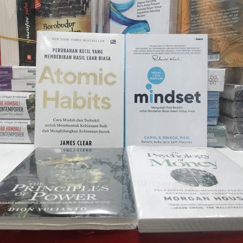 Jual Paket 4 buku atomic habits, mindset, the principles of power dan the p - Jakarta Selatan ...