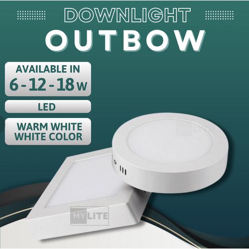 Jual Lampu Led Panel 6 W 12 Watt 18 Watt Plafon Kotak Bulat Tempel ...