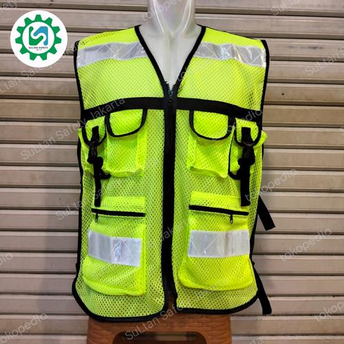 Jual ROMPI SAFETY JARING 6 KANTONG WARNA HIJAU STABILO - Jakarta Barat ...