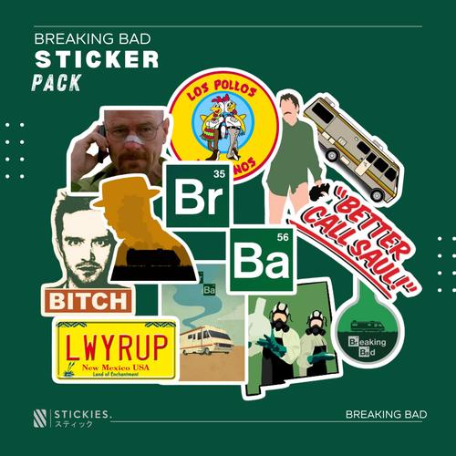 Jual Stiker/Sticker Pack "Breaking Bad" | high quality | vinyl | murah ...