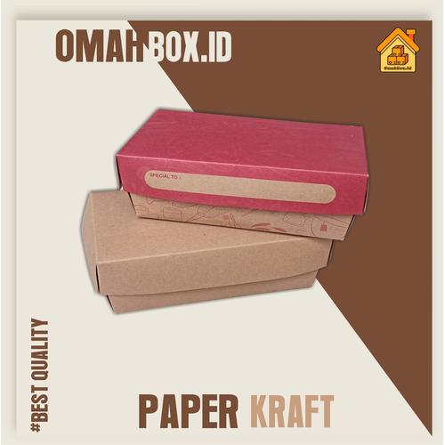 Jual Paper launch box 19x12x6 cm | laminasi Bagian dalam | box food ...
