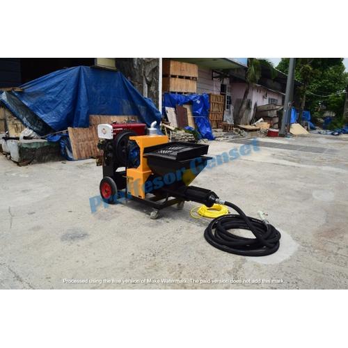 Jual Alat plester tembok mortar plastering machine Diesel TSUZUMI TMS-D ...