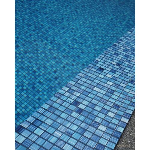 Jual Mosaic Mosaik Mozaic Mozaik Type Linen Blue - Venus Tile - Kota ...