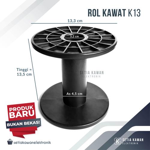 Jual Bobin Rol Kawat K13 Roll Timah Tempat Gulungan Kabel Klosan Clos ...