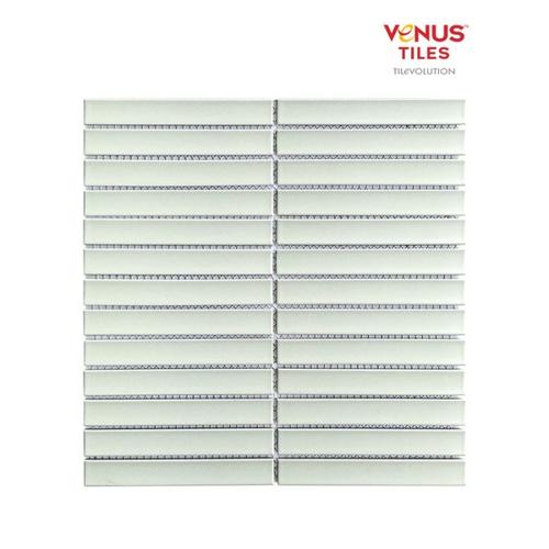 Jual Keramik Dinding Dapur Type Pottery Striped Concave Sage Merk Venus ...