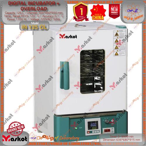 Jual MASKOT Digital Incubator Laboratory 125 Liter, Model IN-125-OL ...